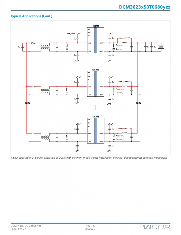 DCM3623 datasheet page 3