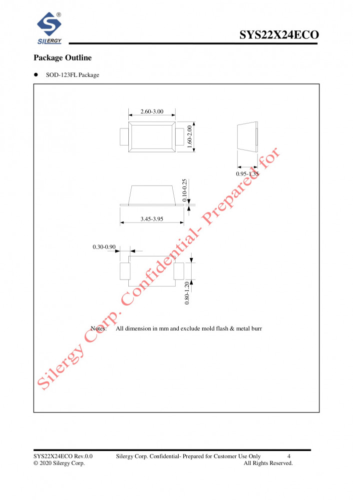SYS22X24ECO datasheet page 4