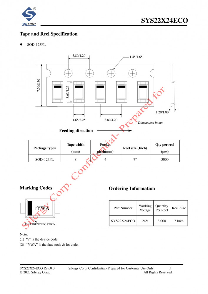 SYS22X24ECO datasheet page 5