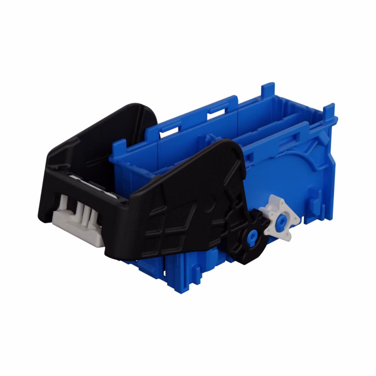 MX-DaSH 6.3/4.8K Terminal Receptacle Cartridge, 3 Circuits, Keying Option B, Natural (White)