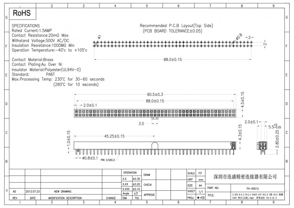FH-00512 technical document preview