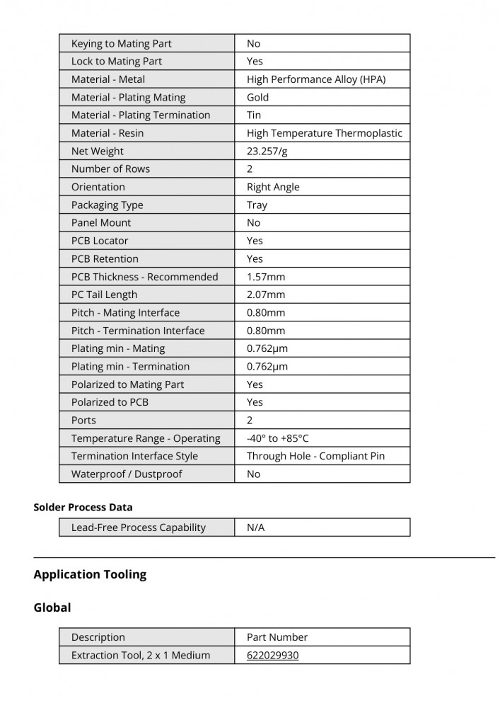 MOLEX 760645001 document page 3