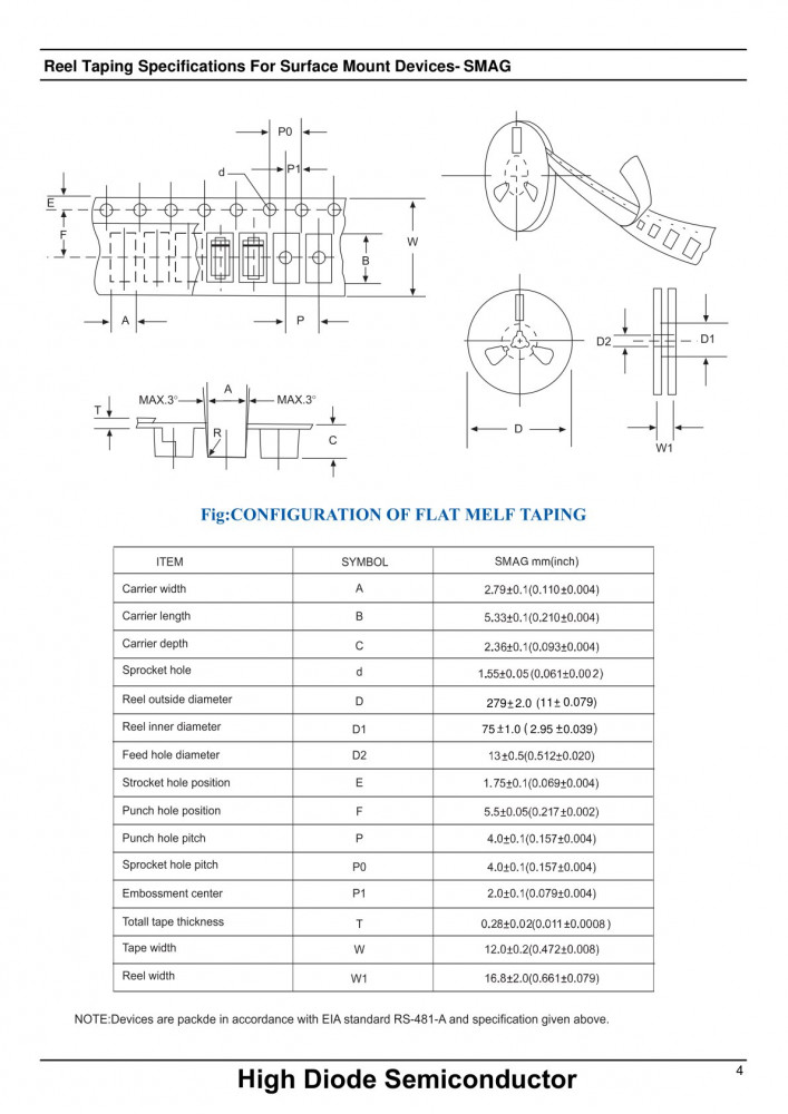 High Diode SS34 datasheet page 4