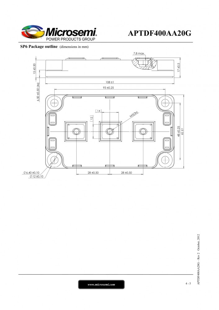 APTDF400AA20G datasheet page 4
