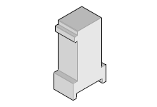 Installation Press-In Tool for Impact 85 Ohm Vertical Backplane Assembly  (5-Pair by 8 Column Assemblies)