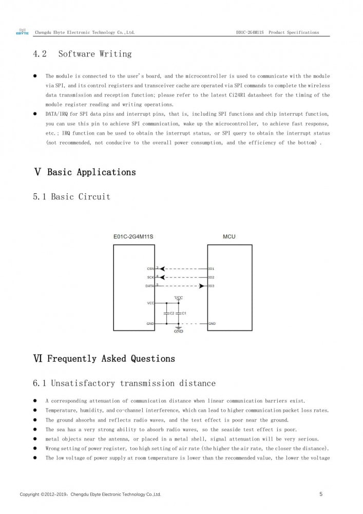 E01C-2G4M11S datasheet page 6
