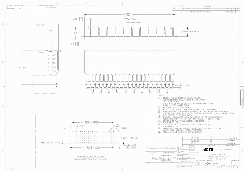 TE Connectivity 5352468-2 technical document preview
