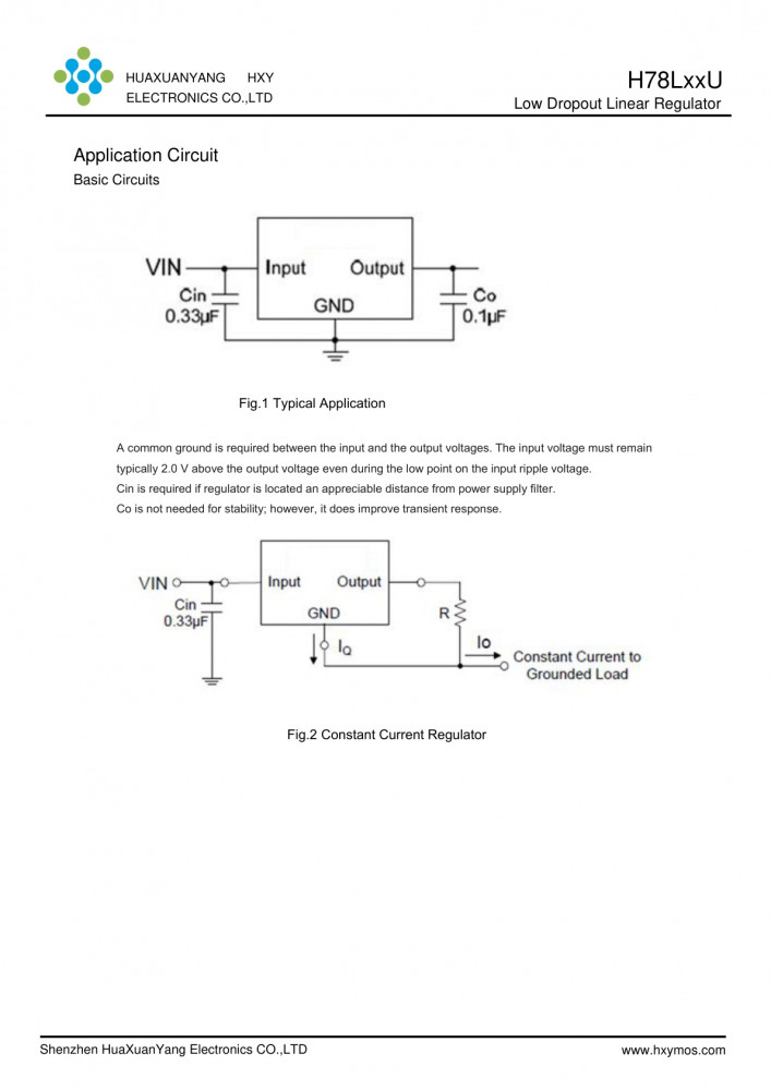 H78L05U datasheet page 4