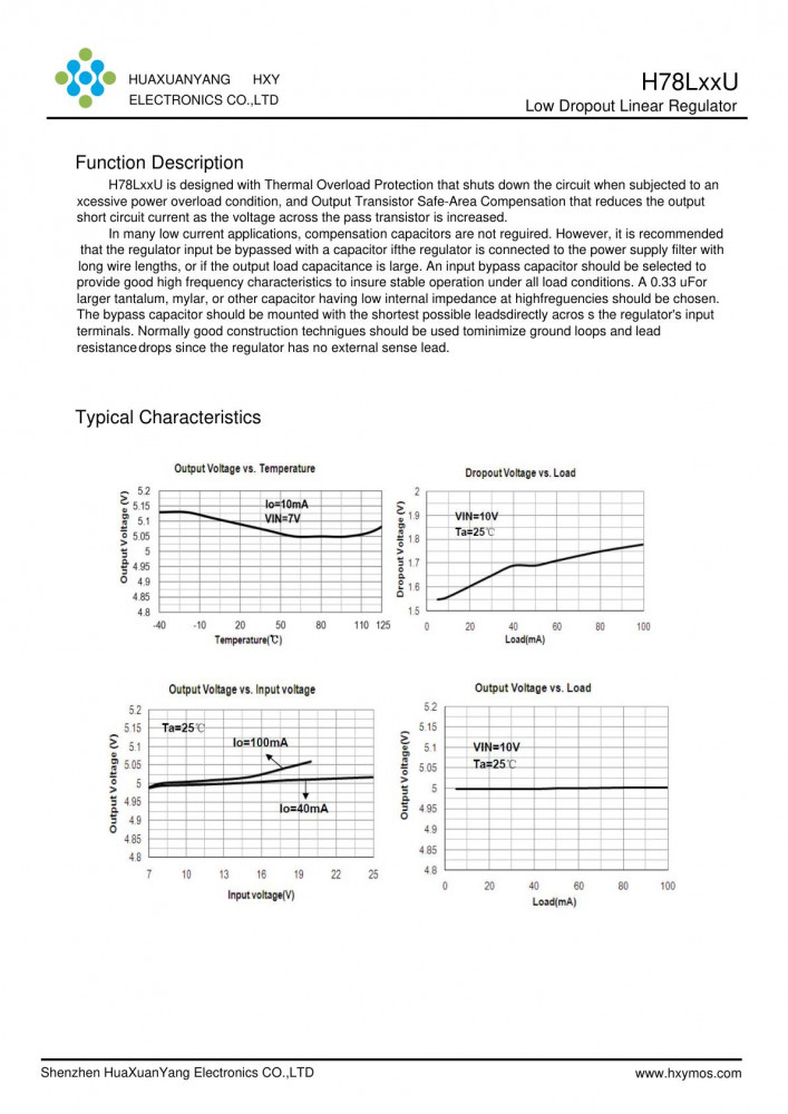 H78L05U datasheet page 5