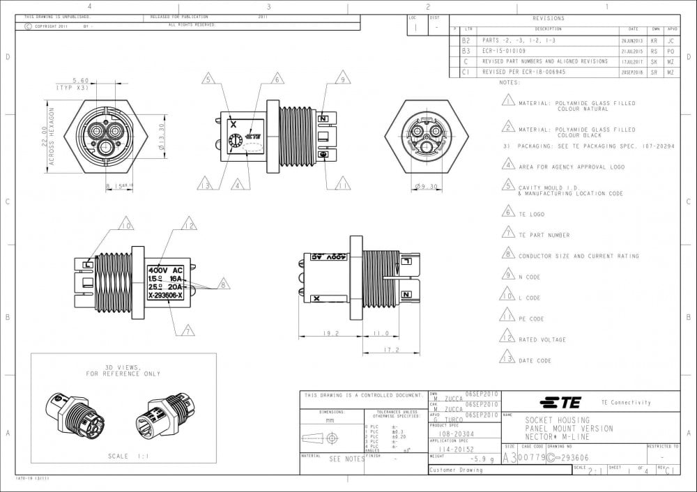 293606-1 technical drawing page 1