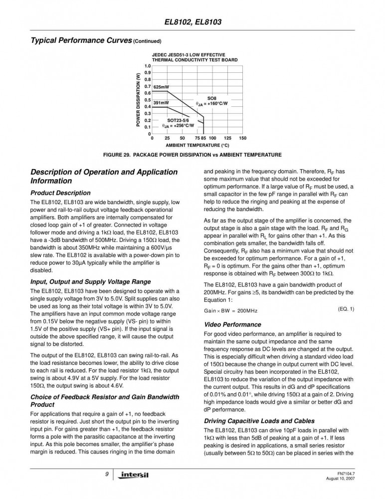 EL8102 datasheet page 9