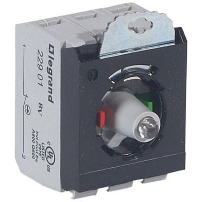 Osmoz block sub-assemblies - for Illuminated head - NO+NC - red - 12-24 V~/= for sale