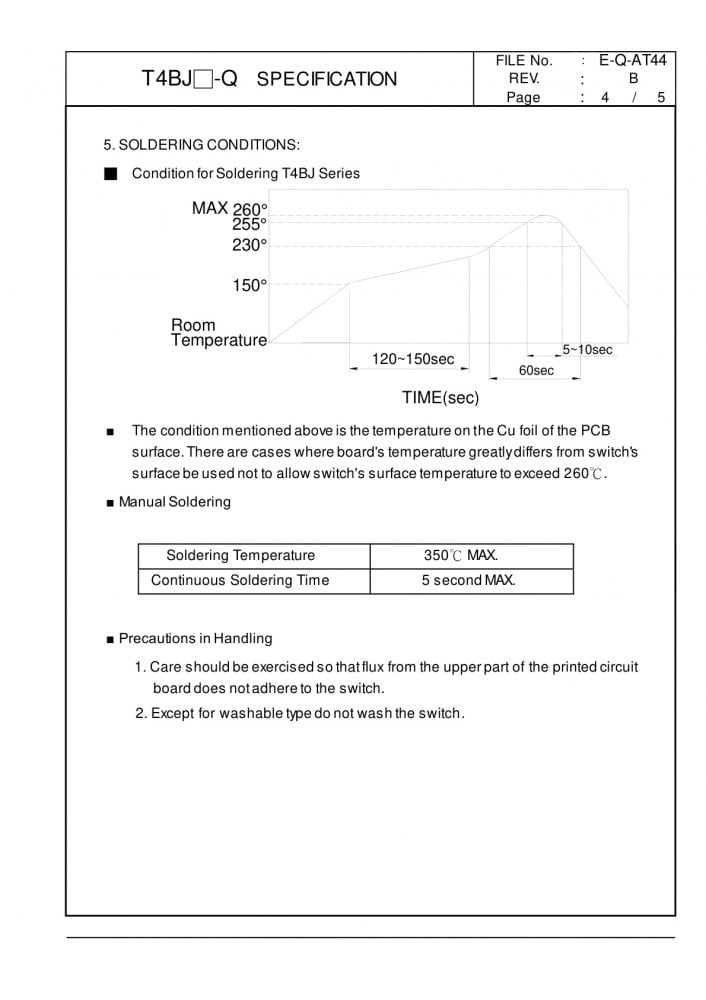 T4BJB16BQR technical document page 6