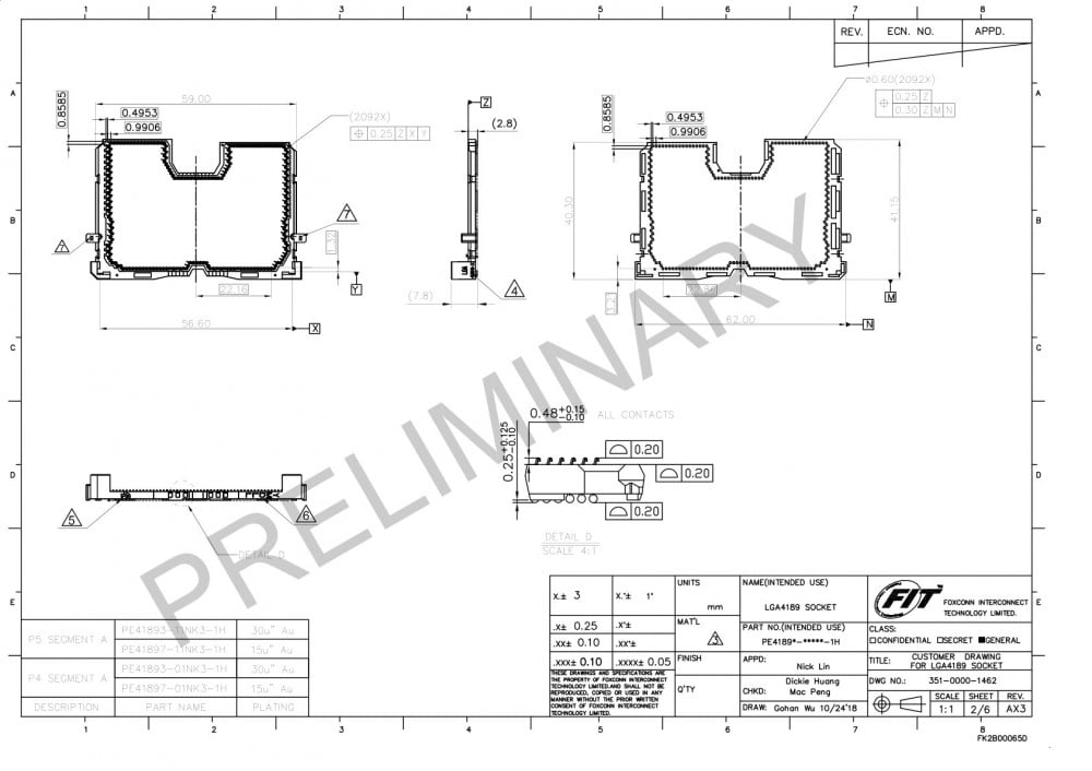 FOXCONN PE41897-01NK5-1H drawing page 2