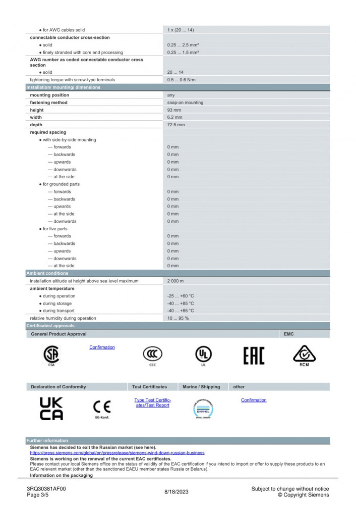 3RQ30381AF00 technical document page 3