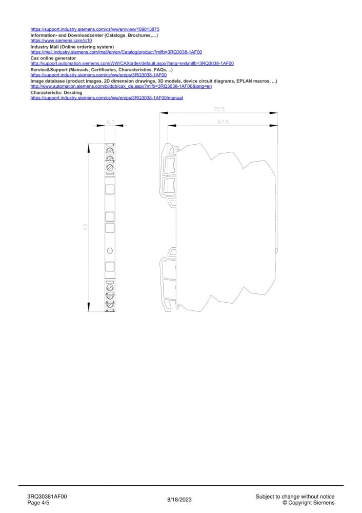 3RQ30381AF00 technical document page 4