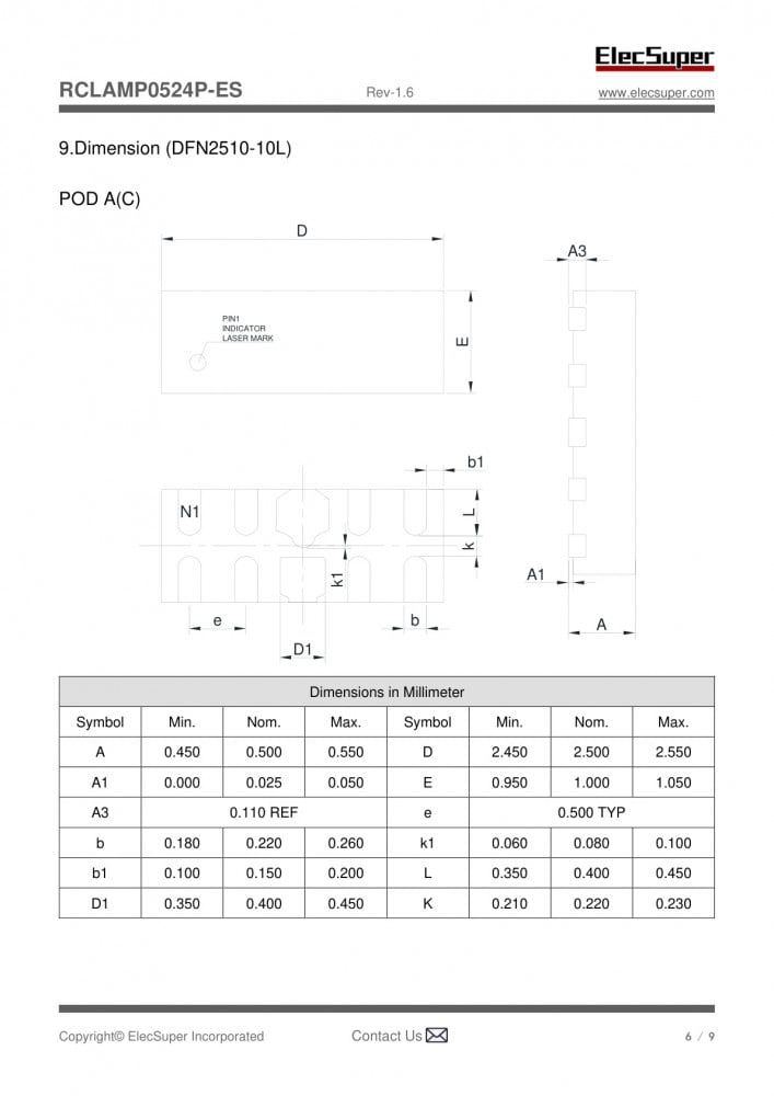 RCLAMP0524P-ES datasheet page 6