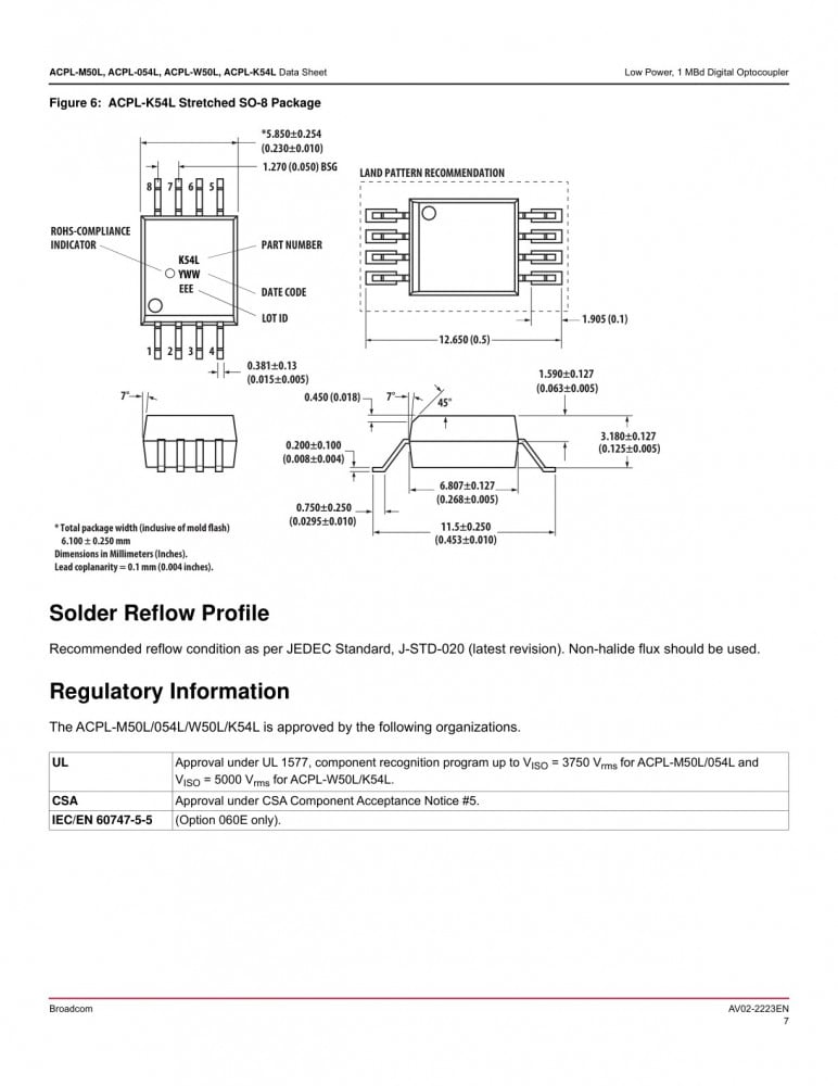 ACPL-W50L datasheet page 7