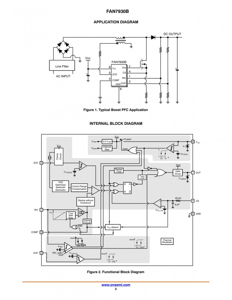 FAN7930B datasheet page 2