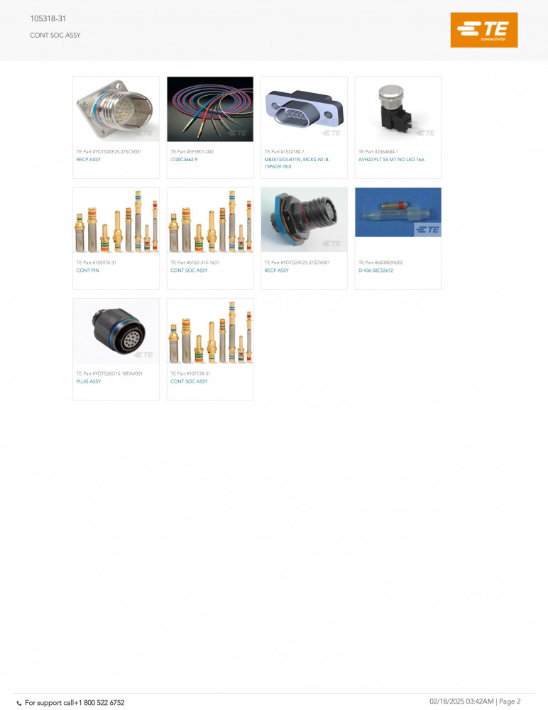 105318-31 technical document page 2