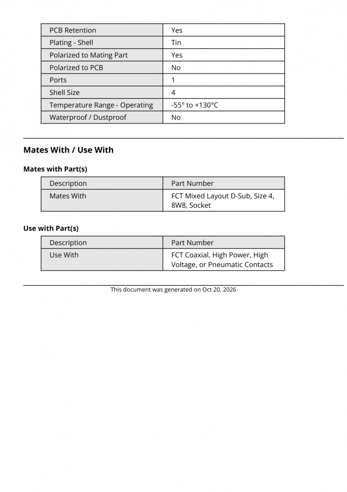 MOLEX 1731071176 technical drawing page 3