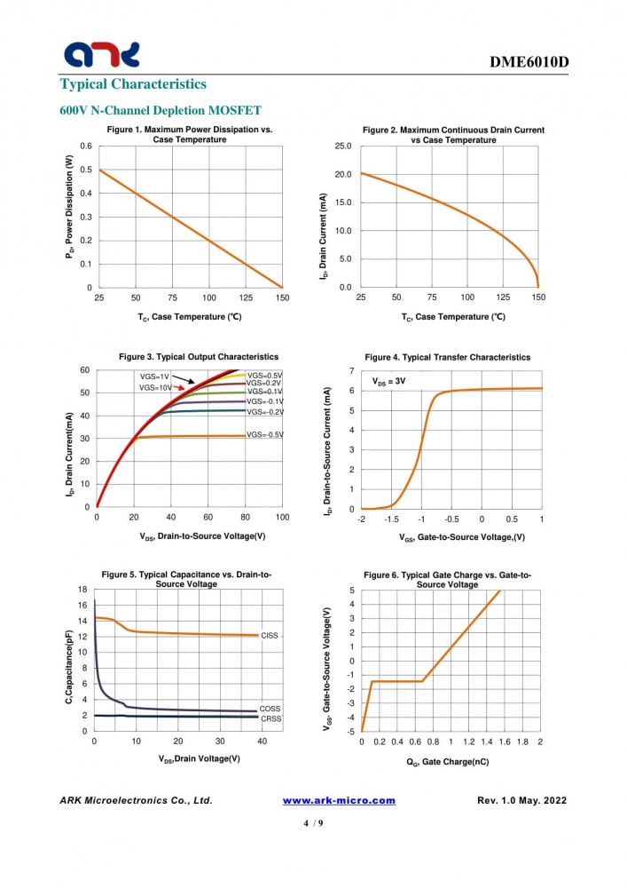 DME6010D datasheet page 4
