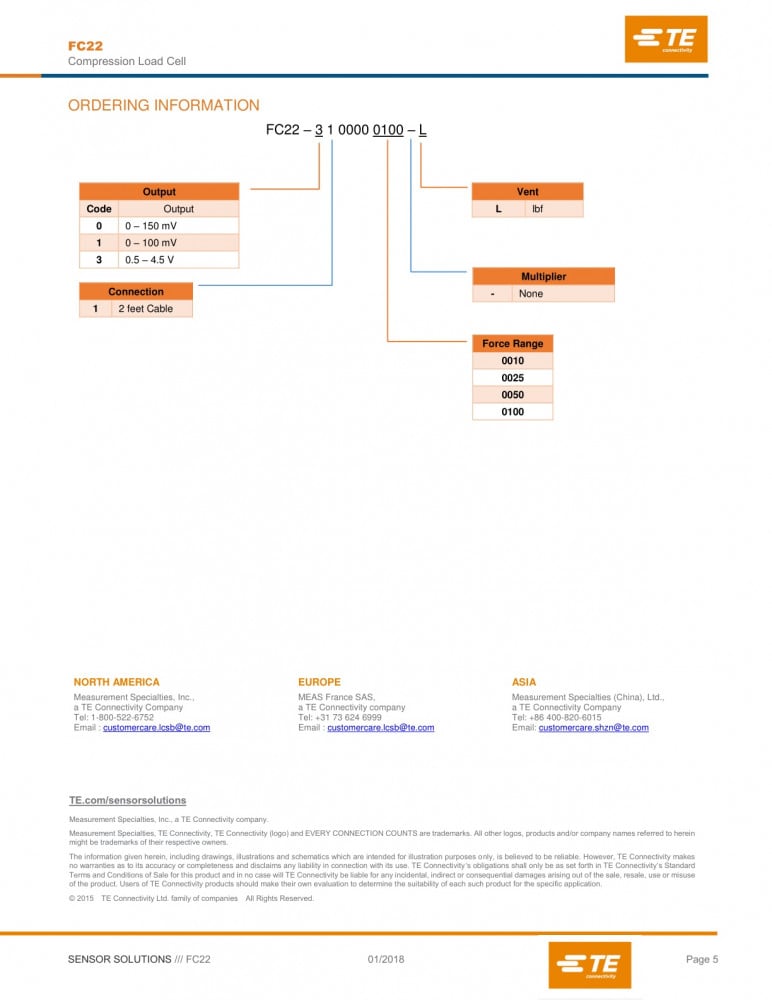 FC2231 datasheet page 5