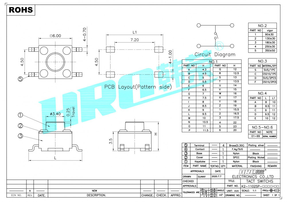 K2-1102SP-R4SC-04 technical drawing page 1