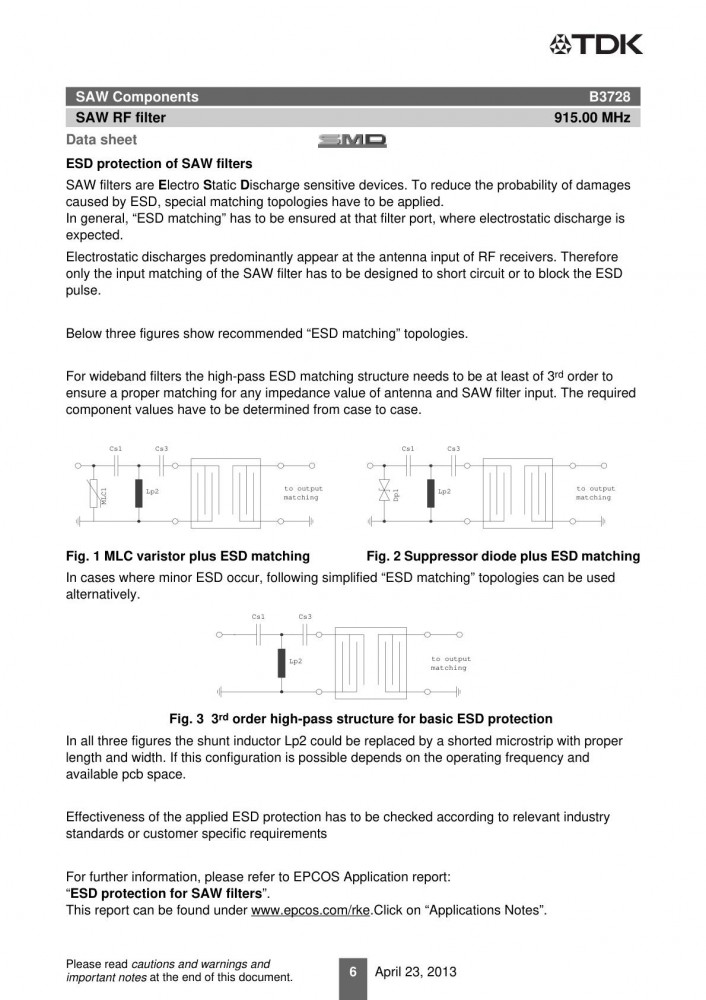 B3728 datasheet page 6