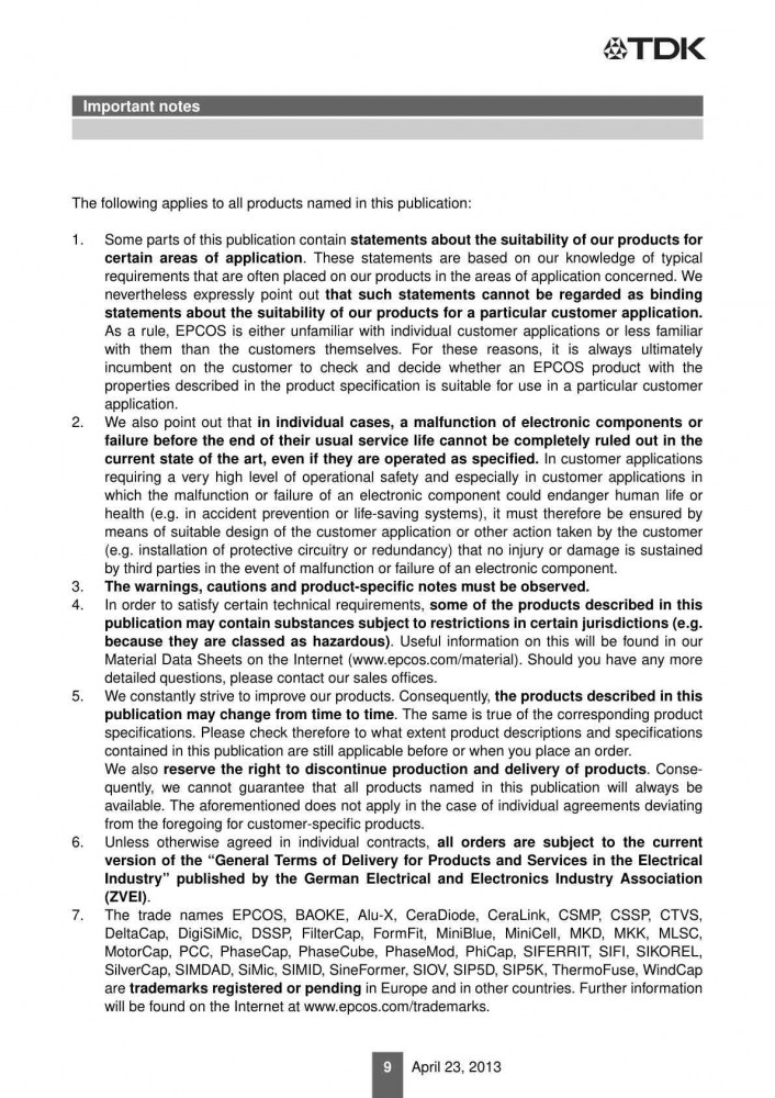B3728 datasheet page 9