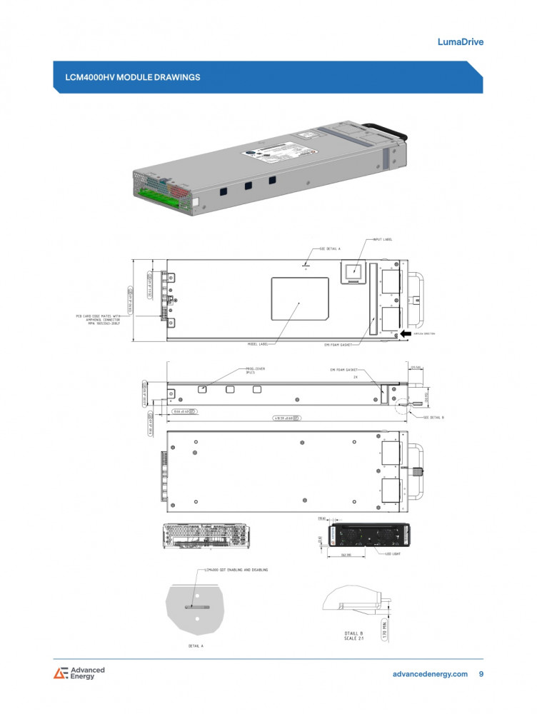 LumaDrive technical document page 9