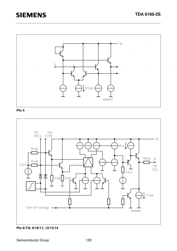 TDA6160-2S datasheet page 4
