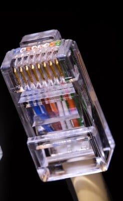 Triplett CAT6-HPP Modular Ethernet Connector Jack for sale