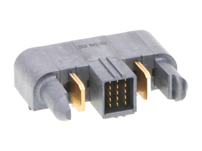 EXTreme Ten60Power Right-Angle Plug without Guides, 1 DC Power Circuit, Press Fit Tail