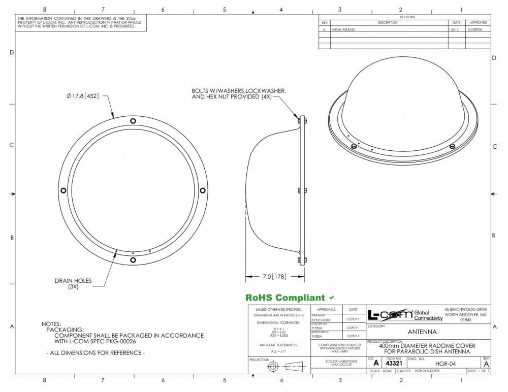 L-com HGR-04 technical document page