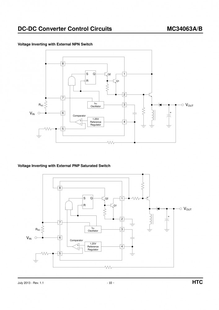 MC34063AN datasheet page 10
