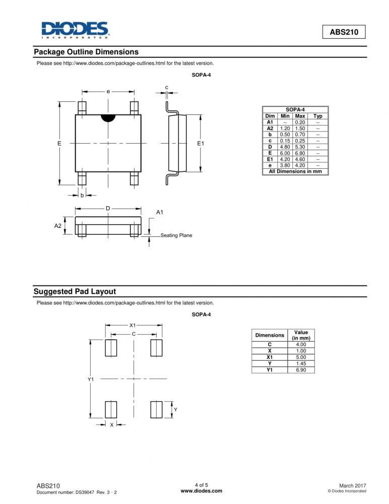 ABS210-13 datasheet page 4