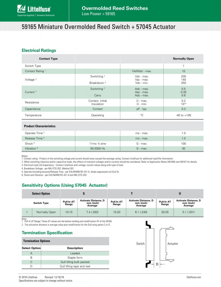 59165 product documentation page 2