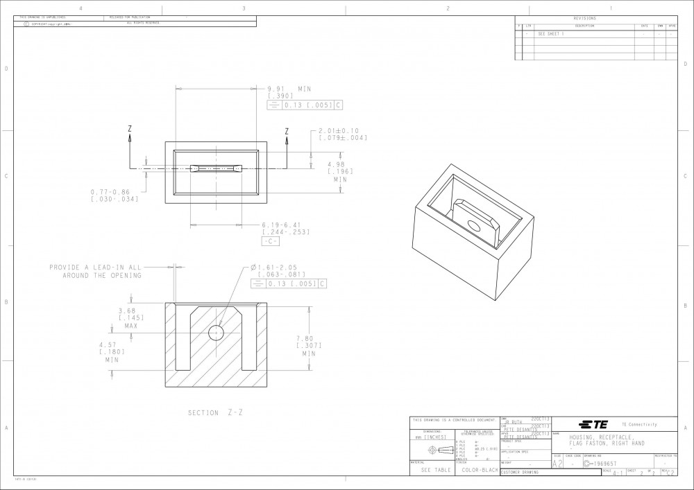 TE Connectivity 1969657-2 drawing page 2