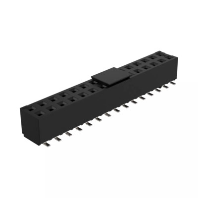 Milli-Grid Vertical Receptacle, 2.00mm Pitch, Dual Row, Surface Mount, Top/Bottom Entry, Tube, 0.75µm Gold (Au) Plating, 30 Circuits, Lead-Free