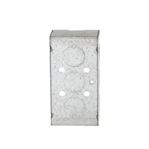4 in. x 2 in. Handy Box, Welded, 1-1/2 in. Deep, Eleven 1/2 in. KO's for sale