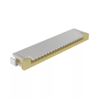 Easy-On FFC/FPC Connector, 1.00mm Pitch, Slider Series, Right-Angle, Top  Contact, 2.70mm Height, 19 Circuits, Gold Plating for sale