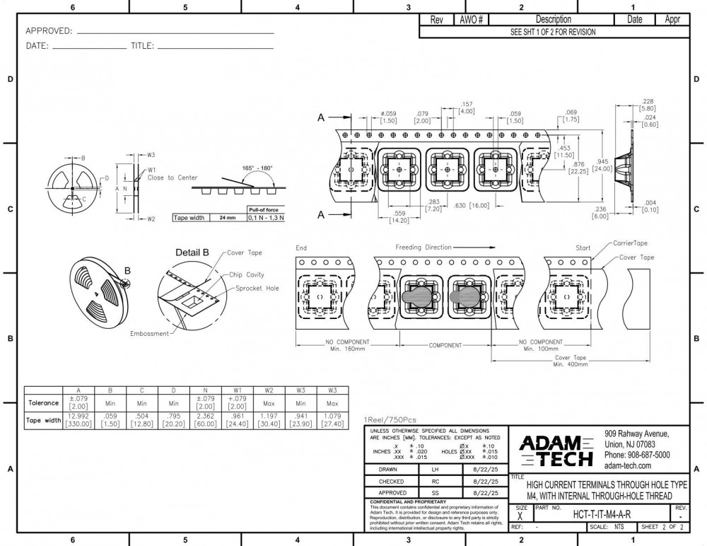 HCT-T-IT-M4-A-R technical drawing, page 2