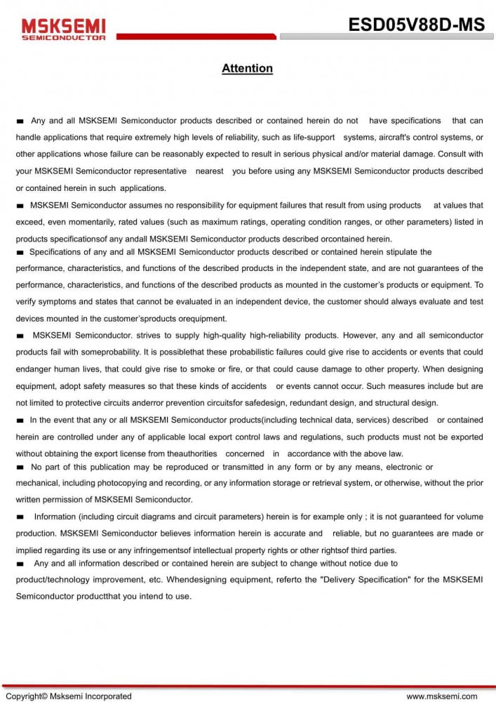 ESD05V88D-MS datasheet page 6