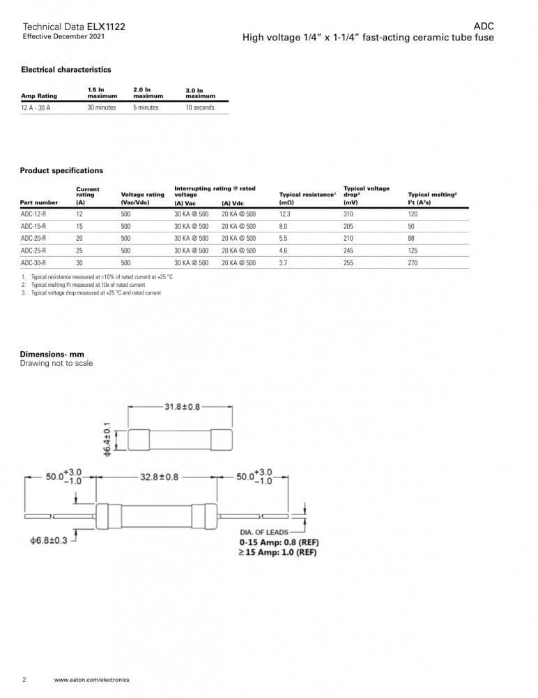 EATON BK-ADC-V2-15-R datasheet page 2