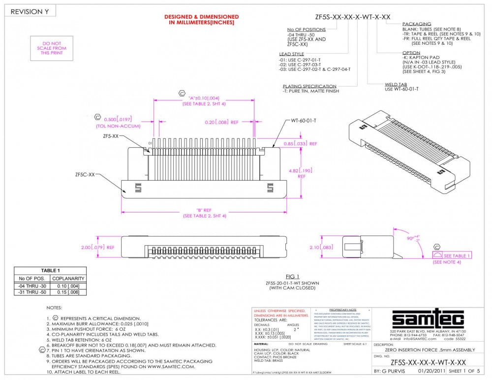 ZF5S drawing page 1