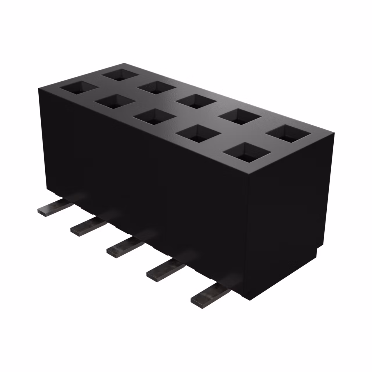 2.00mm Pitch Milli-Grid Receptacle, Surface Mount, Top Entry, 0.38µm Gold (Au) Plating, 10 Circuits, Lead-Free, Tape and Reel for sale