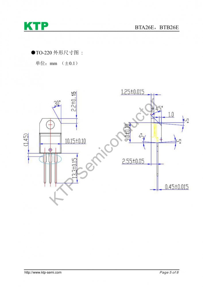 BTB26E-800BW datasheet page 5