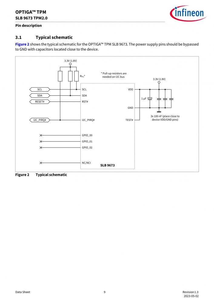 SLB9673 datasheet page 9