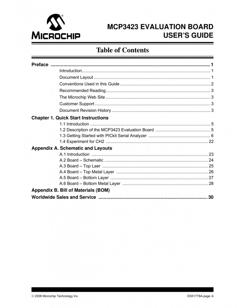 MCP3423EV user guide page 3